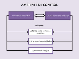 Ambiente de control | PPTX