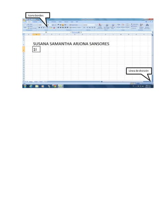 Ambiente excel. slideshare | DOCX