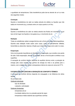Ambiente termico | PDF