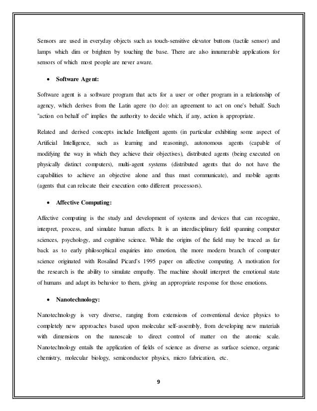 Ambient Intelligence seminar report made by Shifali Jindal