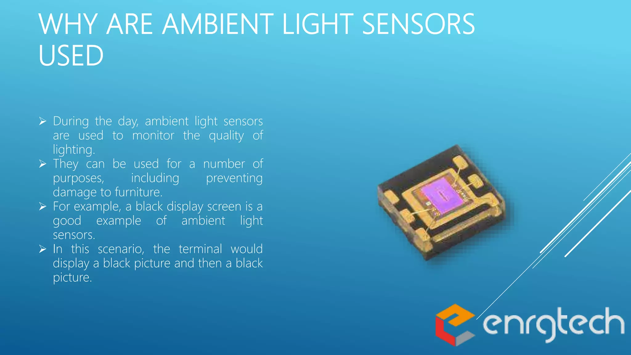 Ambient light sensors | PPTX
