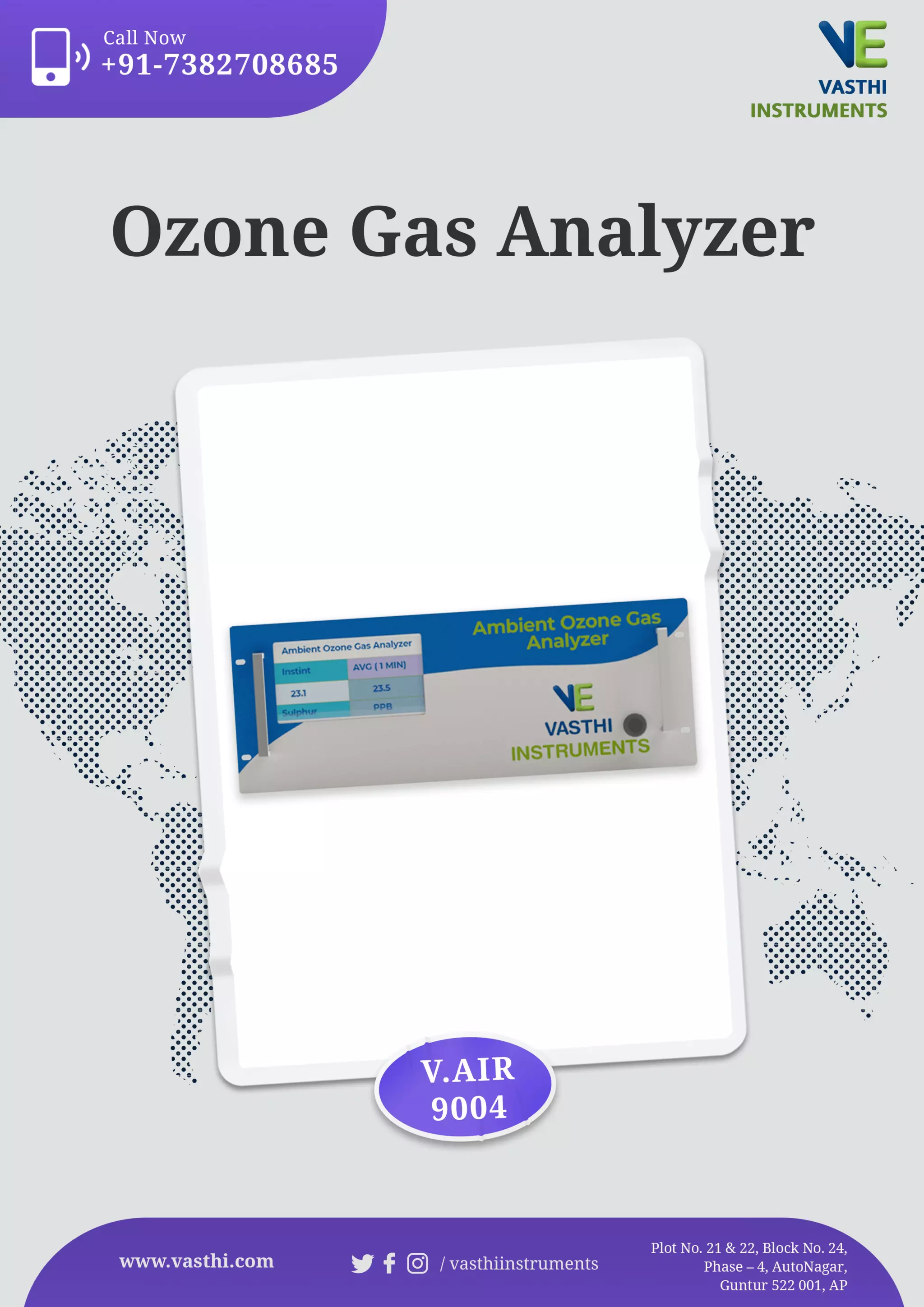 Ambient Ozone Gas Analyzer.pdf | Chemistry | Science