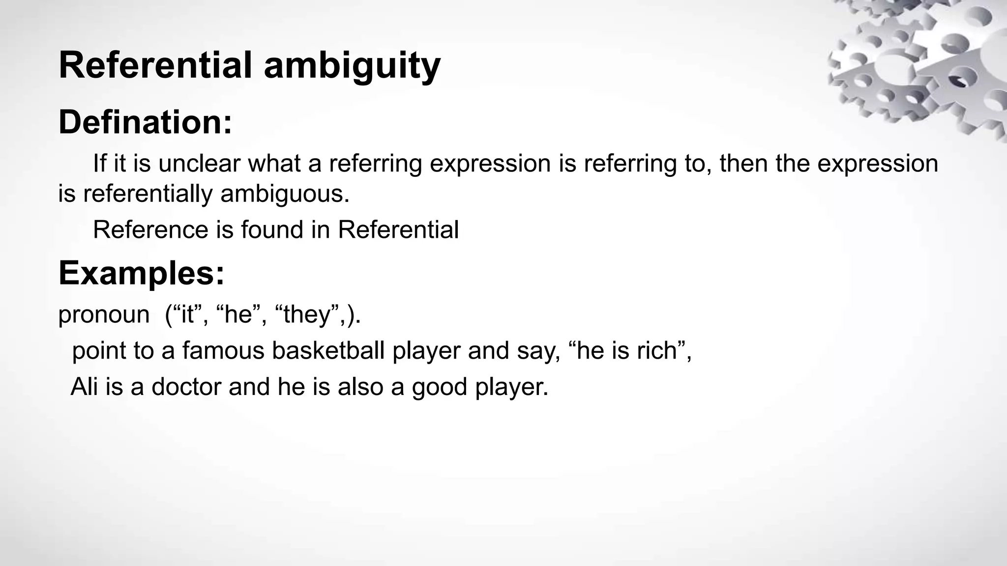 Ambiguities in nlp | PPTX