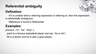 Ambiguities in nlp | PPTX