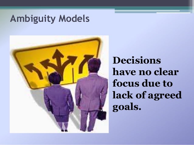 Ambiguity