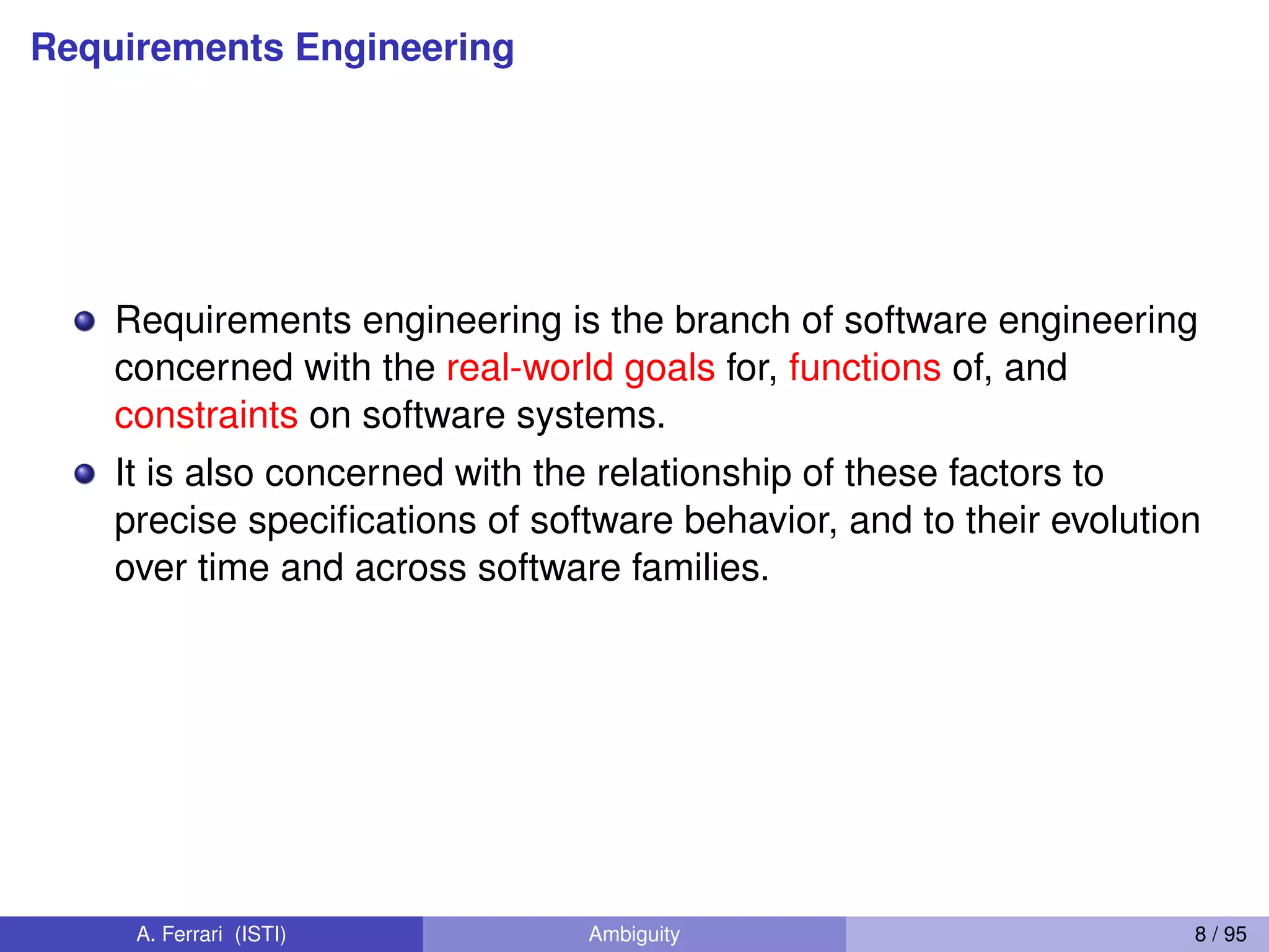Ambiguity In Software Engineering Pdf Operating Systems Computer Software And Applications