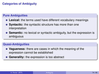 Ambiguity in Software Engineering | PPT