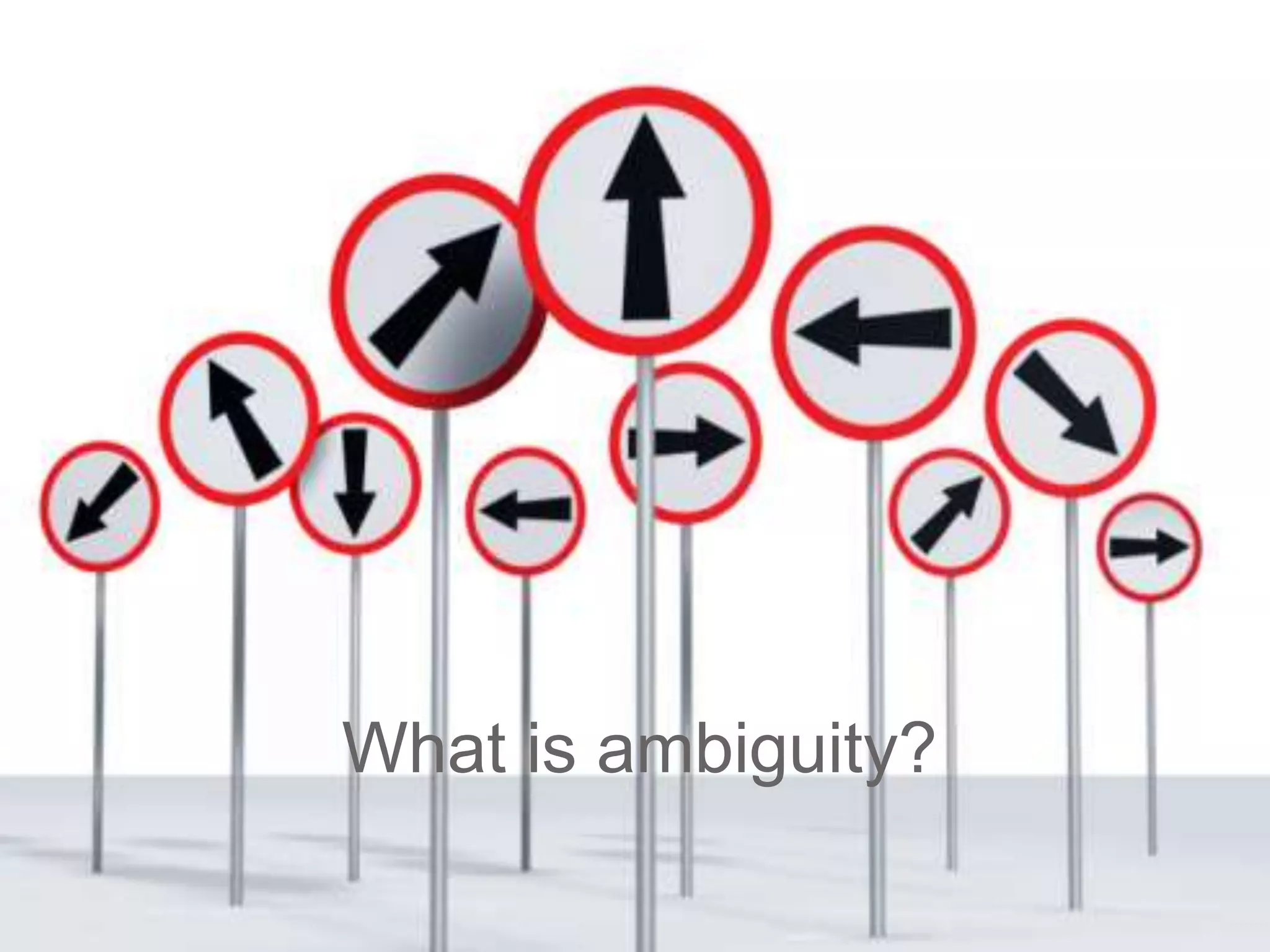 Ambiguity tolerance and intolerance | PPTX