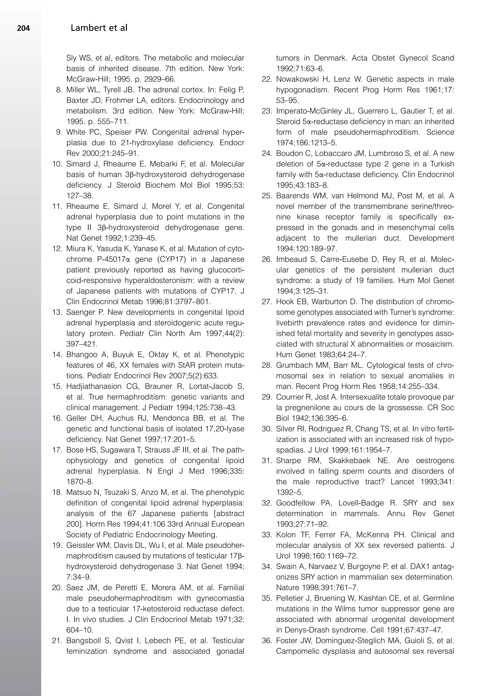 Ambiguous genitalia | PDF