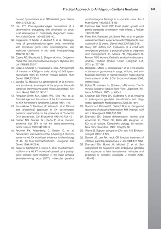 Ambiguous genitalia | PDF