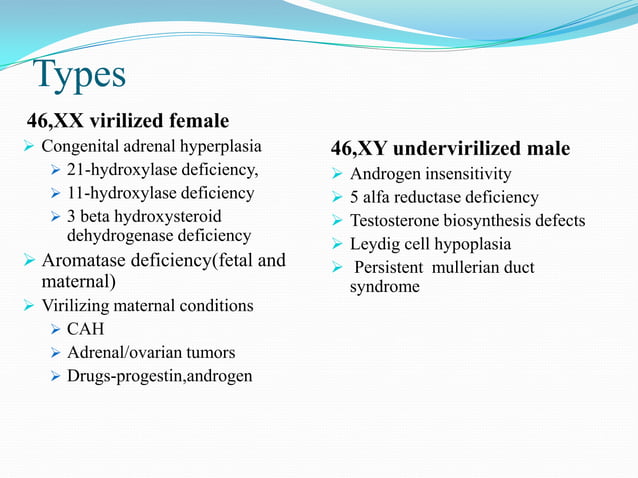 Ambiguous genitalia | PPTX | Infertility | Reproductive Health