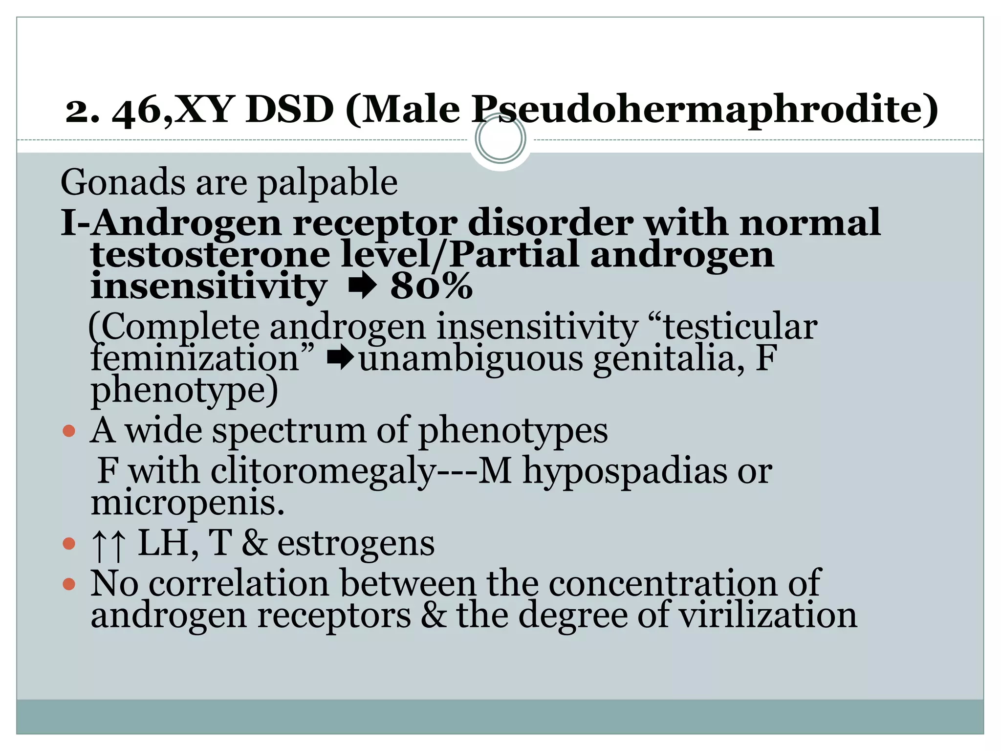 Ambiguous genitalia | PPTX