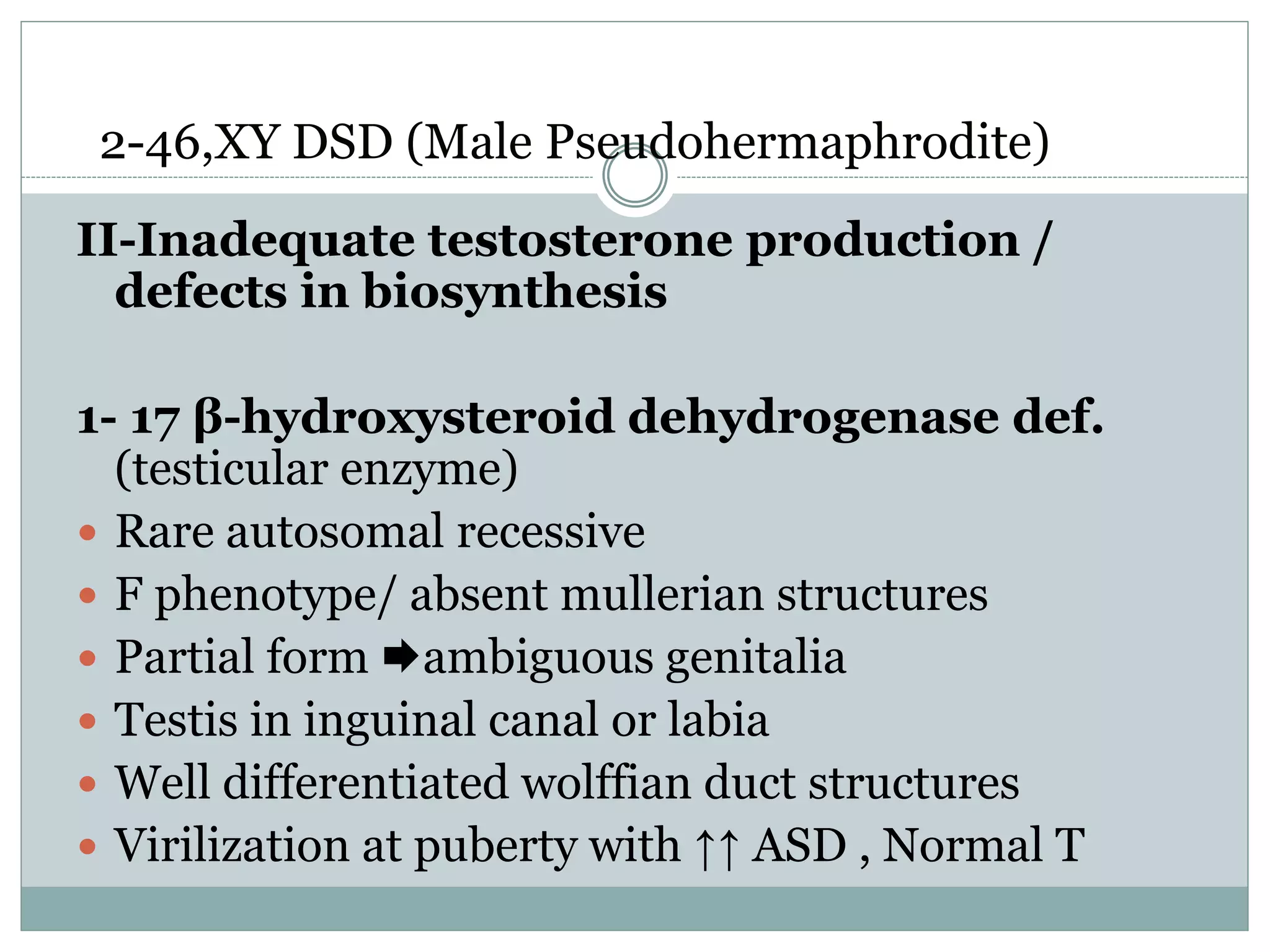 Ambiguous genitalia | PPTX