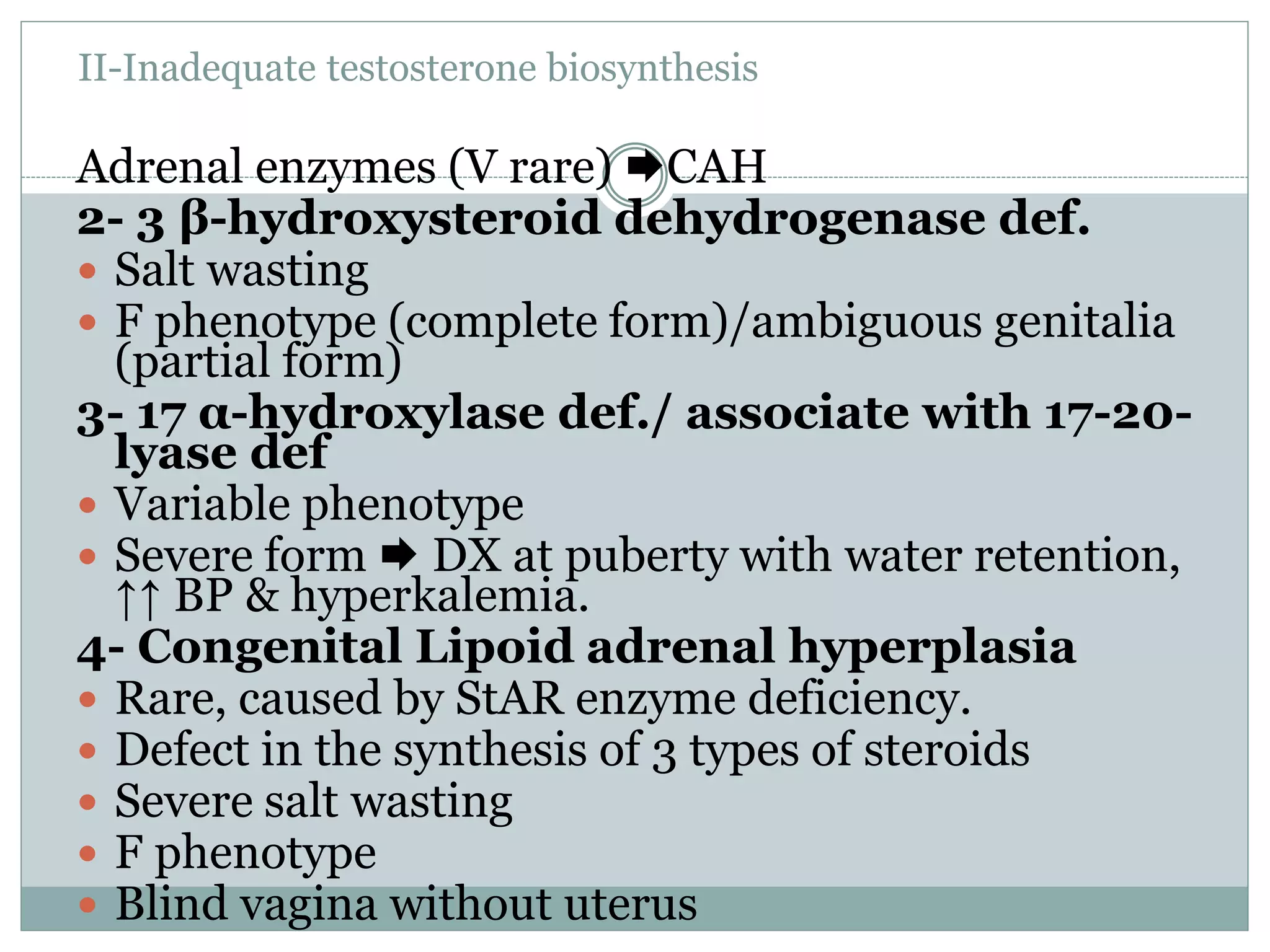 Ambiguous genitalia | PPTX