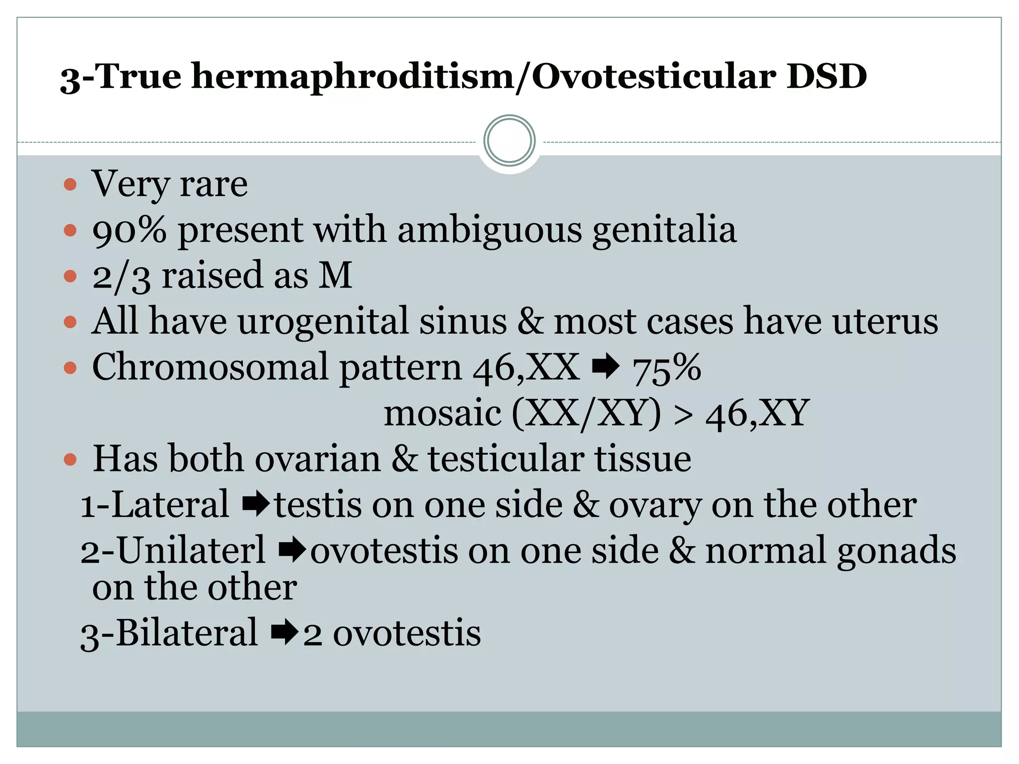 Ambiguous genitalia | PPTX