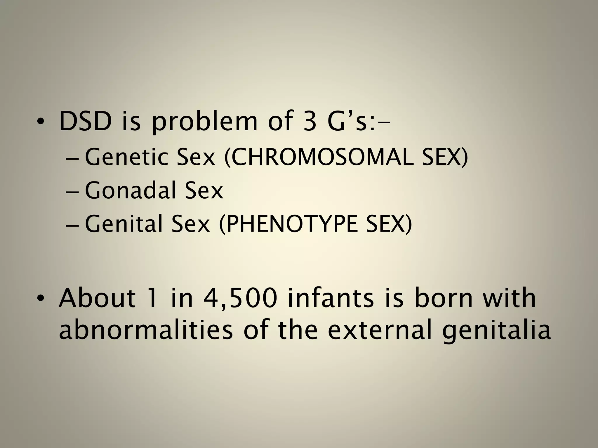 Ambiguous genitalia | PPTX