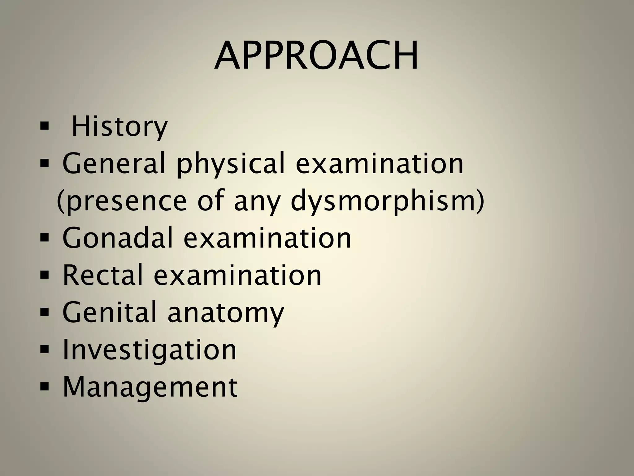 Ambiguous genitalia | PPTX