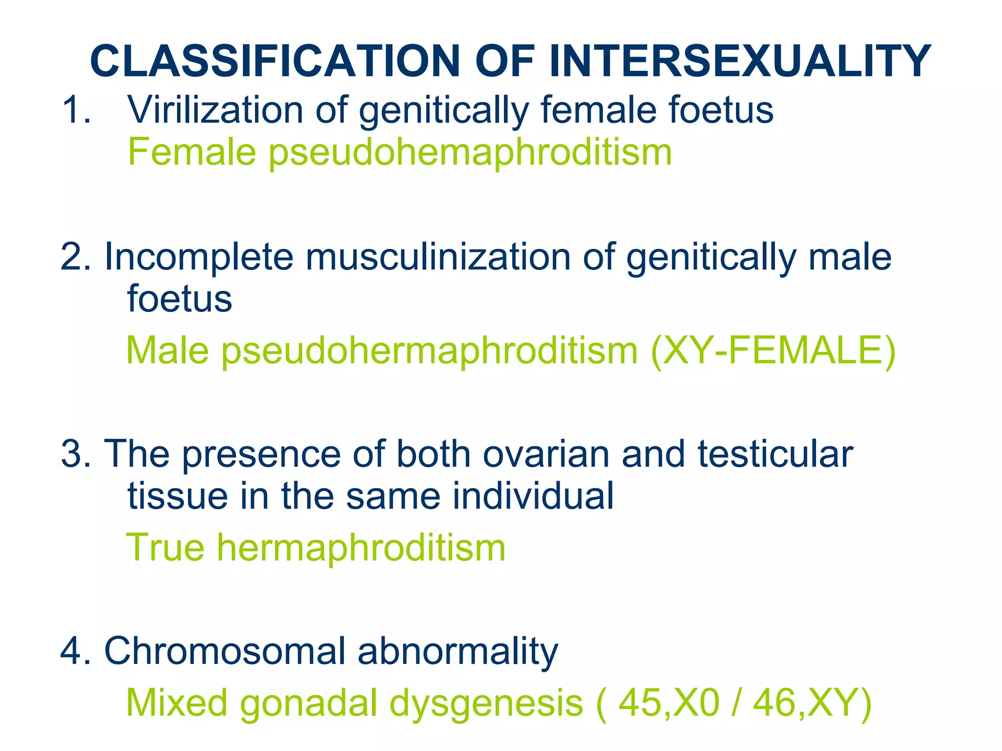 Ambiguous genitalia presentation | PPT