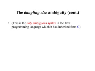 Ambiguity in programming instructions | PPT
