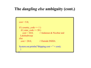 Ambiguity in programming instructions | PPT