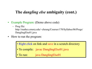Ambiguity in programming instructions | PPT