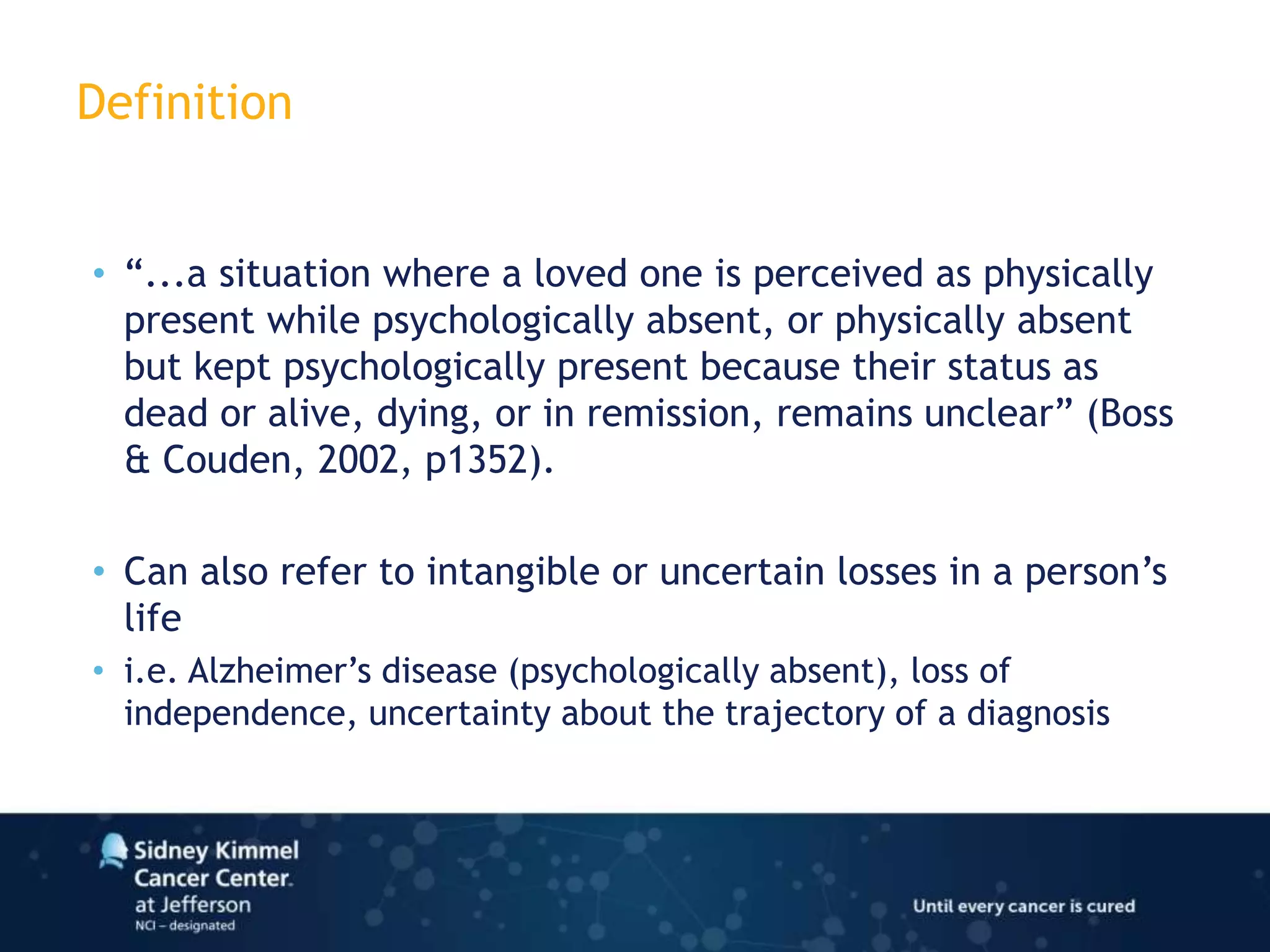 Ambiguous Loss | PPTX