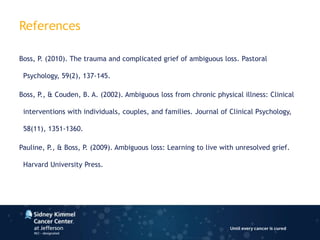 Ambiguous Loss | PPTX