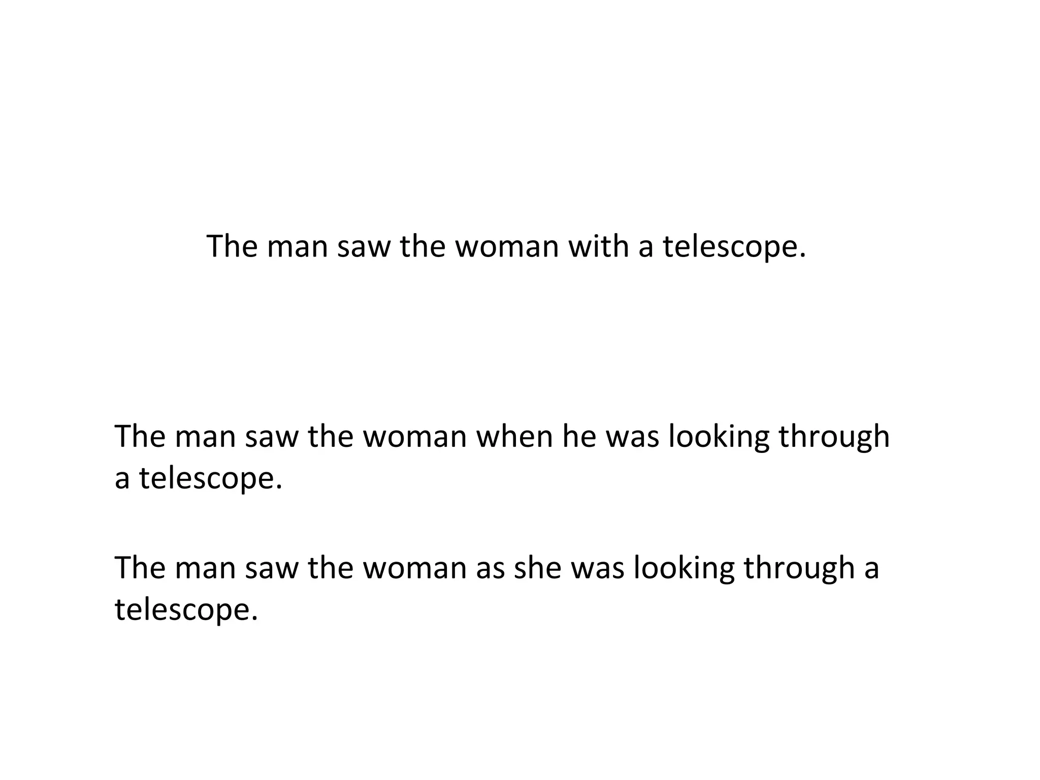 Ambiguous Sentences and Headlines | PPT