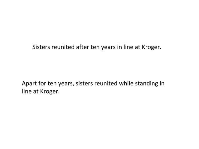 Ambiguous Sentences and Headlines | PPT | Automotive