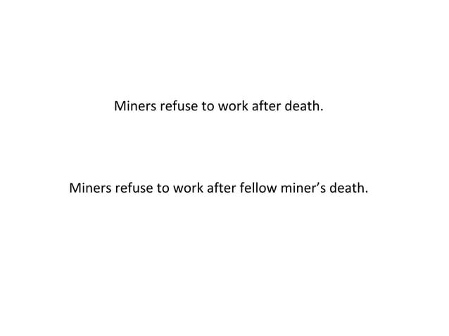 Ambiguous Sentences and Headlines | PPT | Automotive