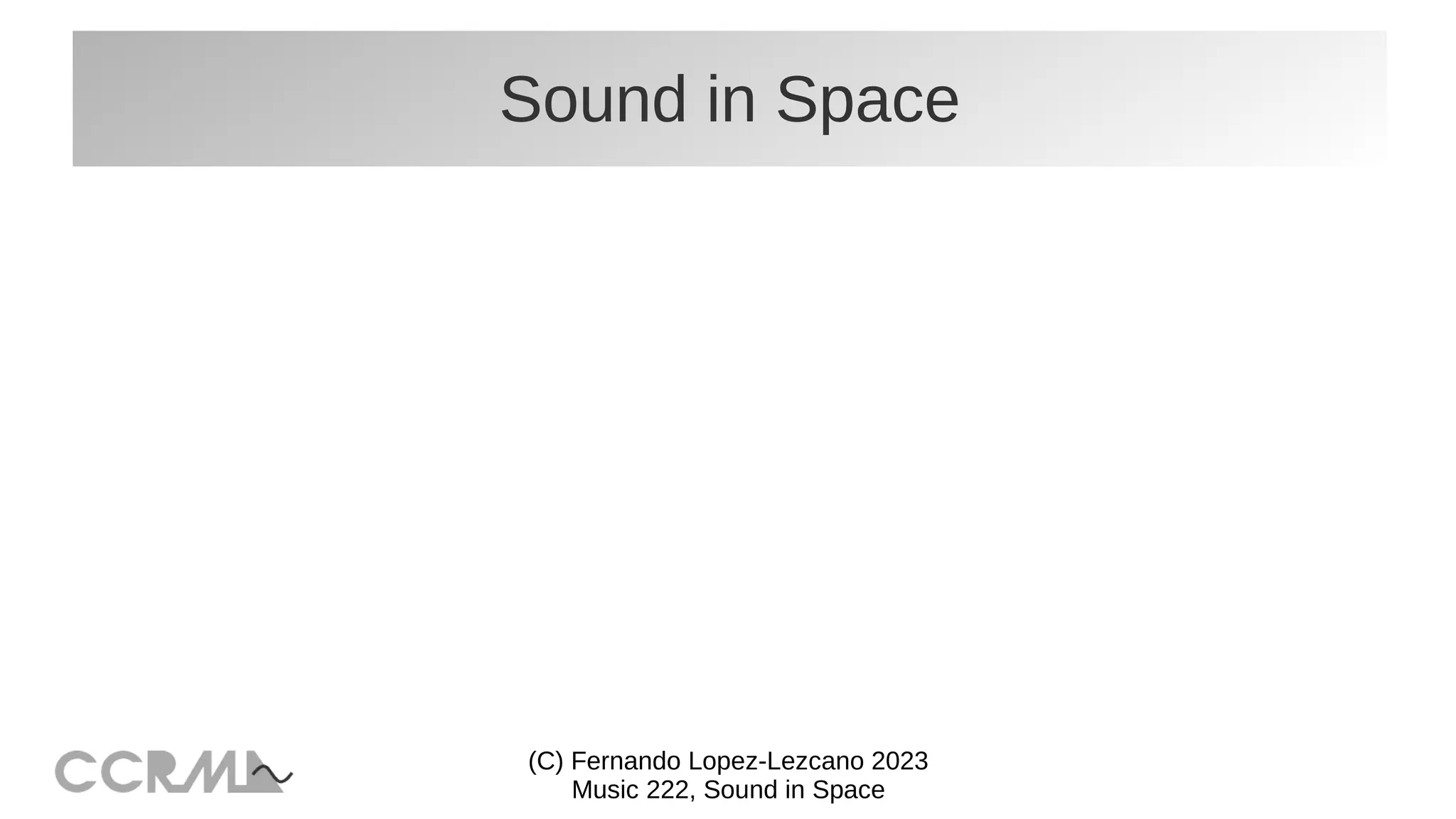 Introduction to Ambisonics | PDF