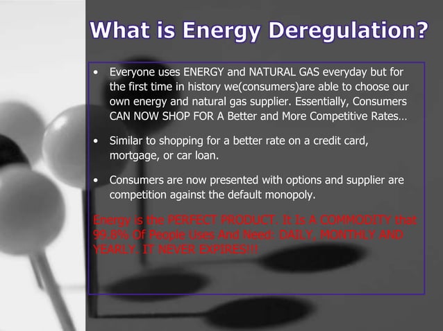 Ambit energy & energy deregulation | PPT