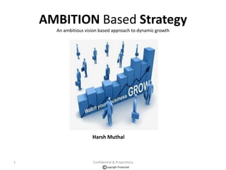 Ambition based strategy overview slide-share | PDF