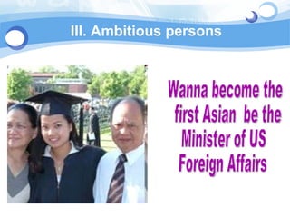 Ambition Presentation Jenny | PPT