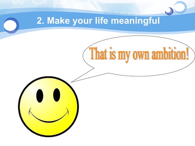 Ambition Presentation Jenny | PPT
