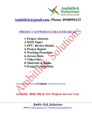 Low cost Java IEEE Projects 2013 | PDF