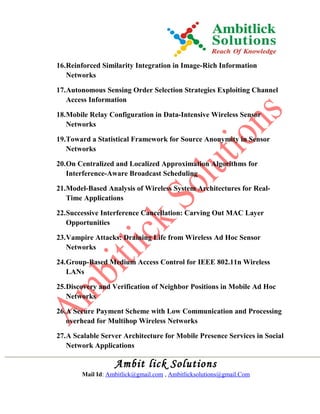 Low cost Java IEEE Projects 2013 | PDF