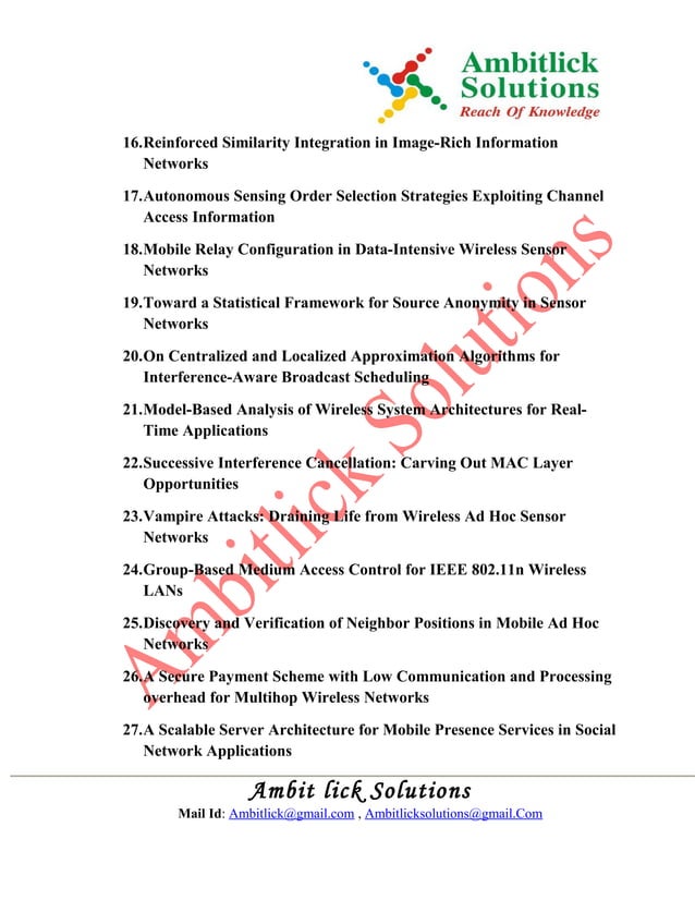 Low cost Java IEEE Projects 2013 | PDF