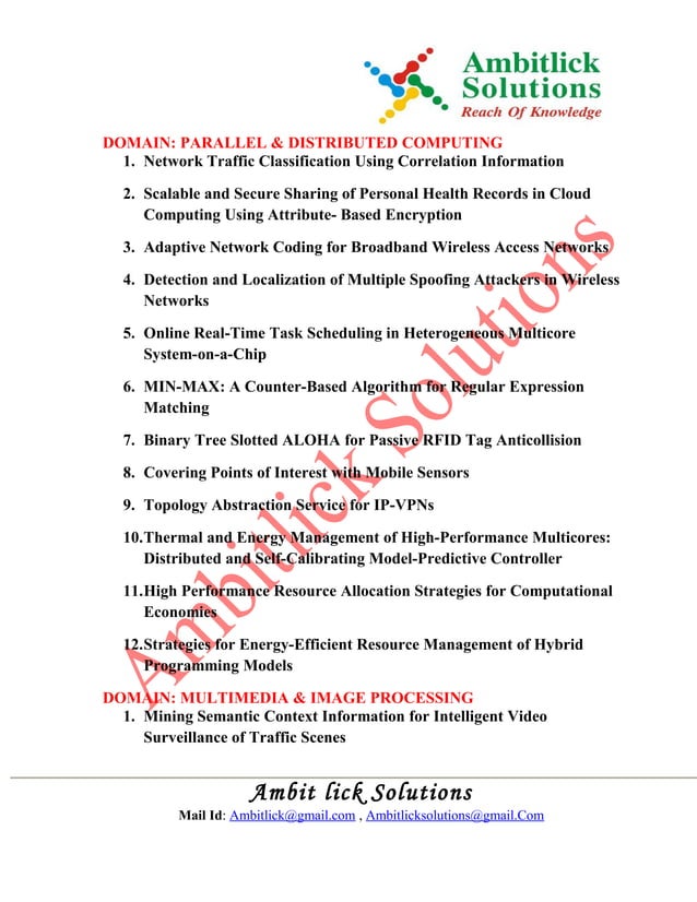 Low cost Java IEEE Projects 2013 | PDF