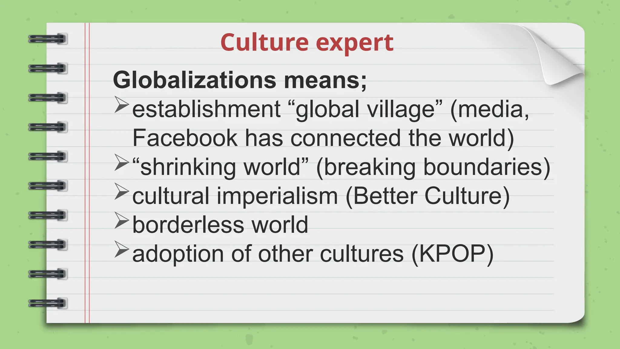 power point presentation in the globalization | PPTX