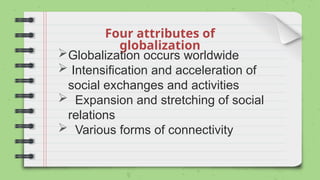 power point presentation in the globalization | PPT