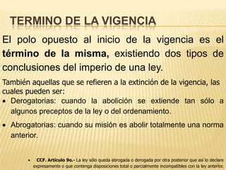 Ambitos de validez de la norma jurídica | PPTX