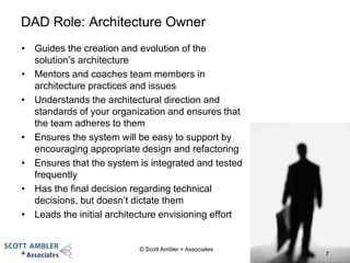 Continuous Architecture and Emergent Design: Disciplined Agile ...