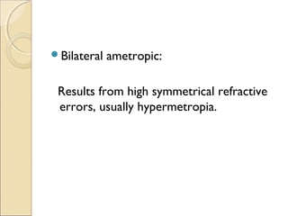 Amblyopia | PPT