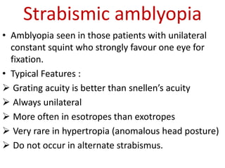 Amblyopia | PPTX