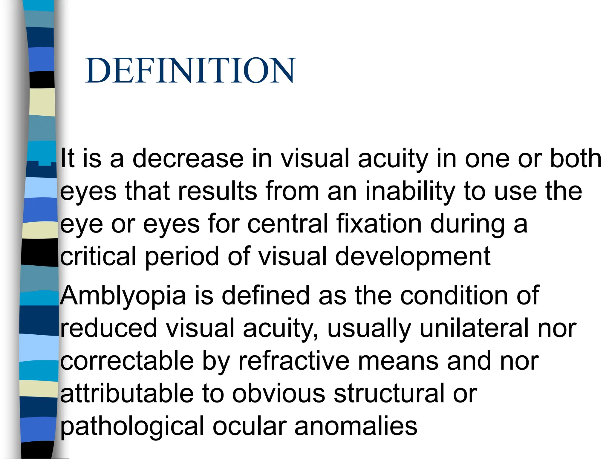 Amblyopia.ppt