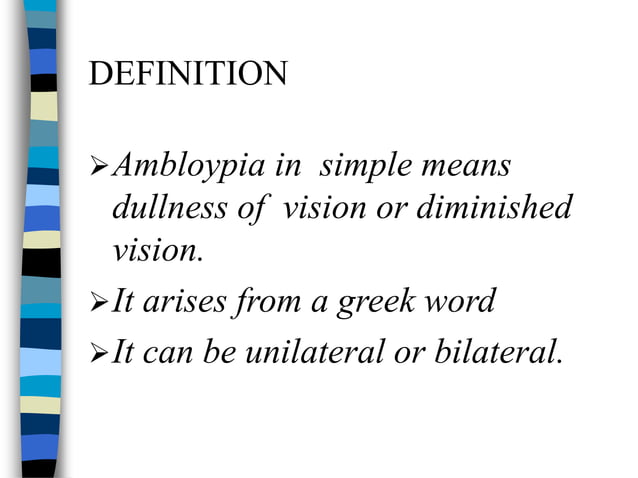 Amblyopia.ppt