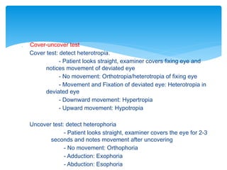 AMBLYOPIA.pptx lazy eye strabismus , chiuldhood developmental | PPTX