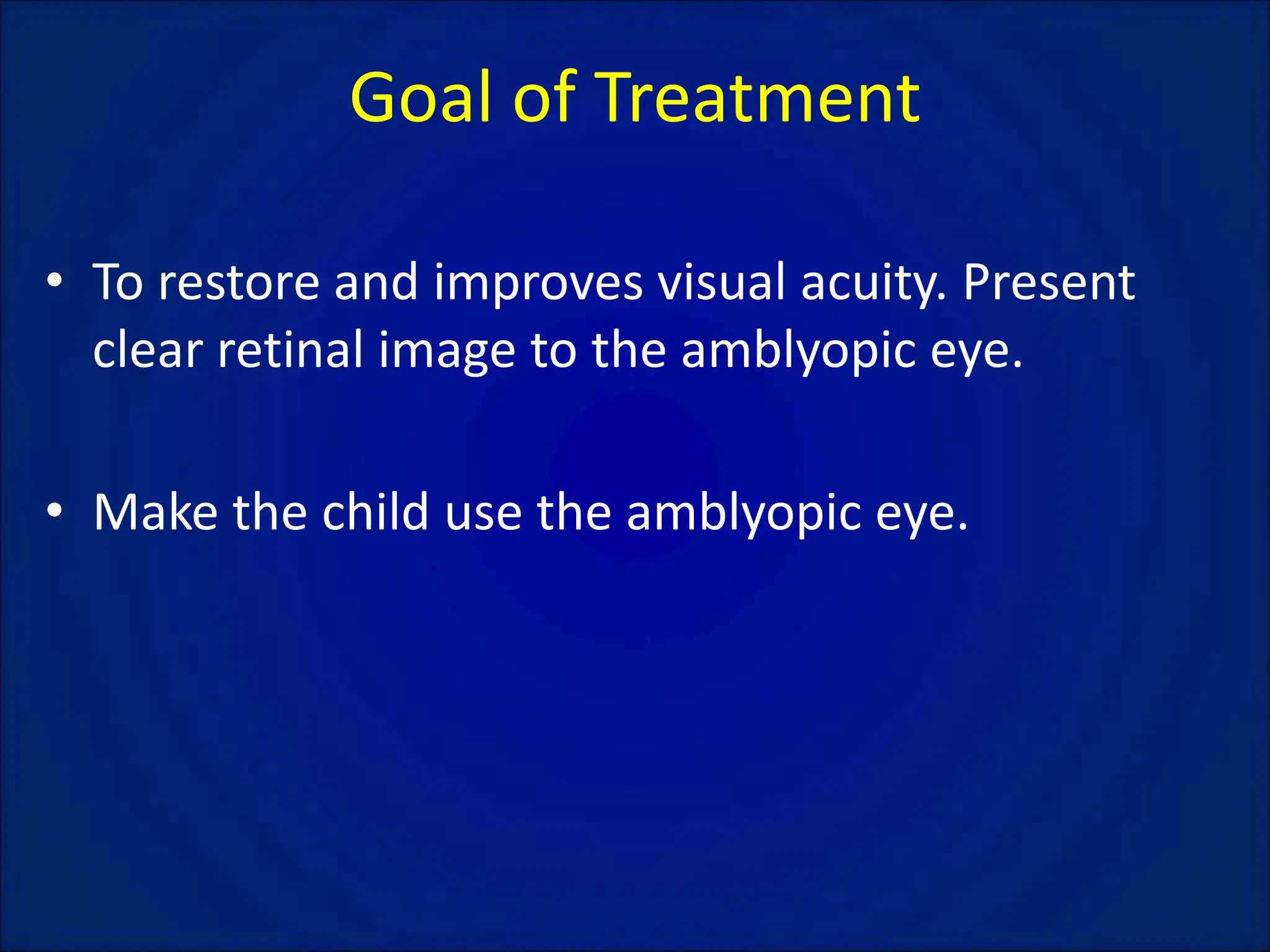 AMBLYOPIA CLASSIFICATION-SQUINT.ppt classification of ambylopia ppt | PPT