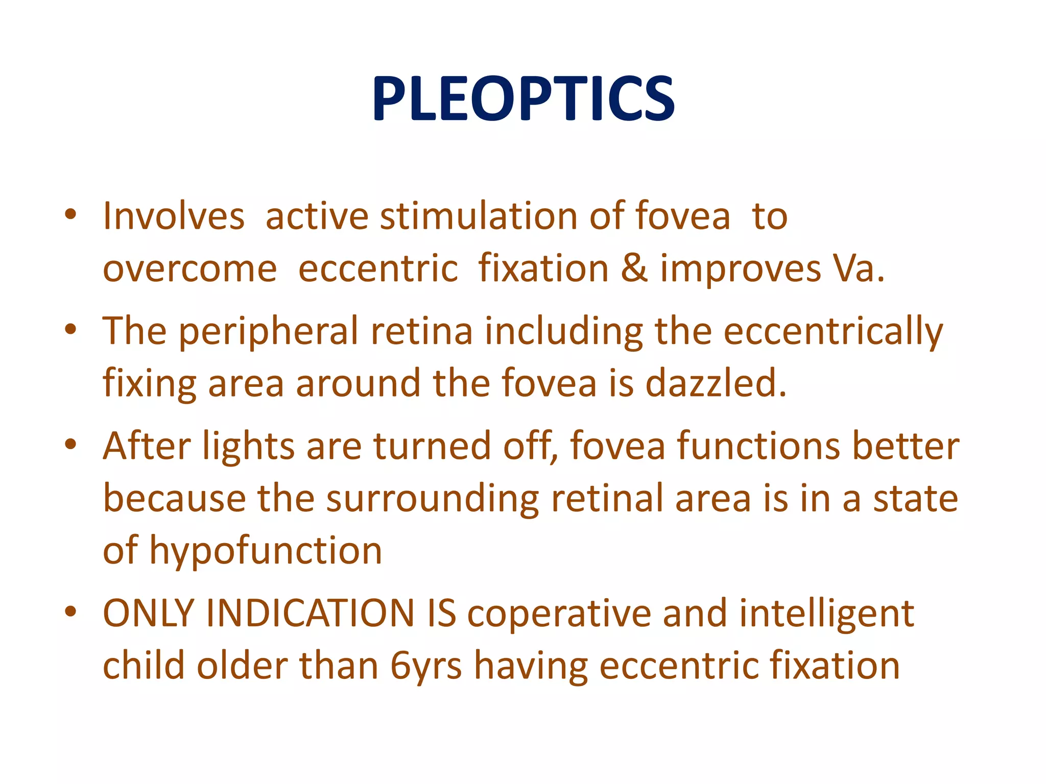 AMBLYOPIA, CLASSIFICATION & MANAGEMENT - Modified.pptx